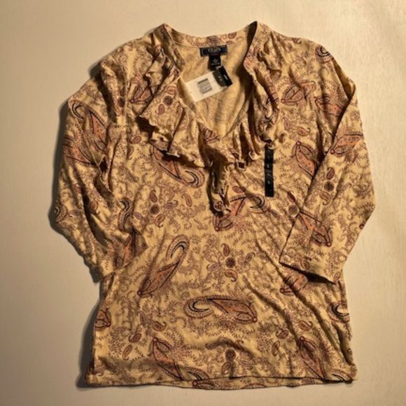 Chaps Denim | Tops | Womens Chaps Denim Top | Poshmark